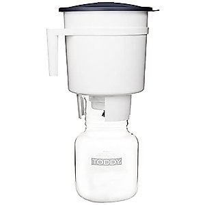 Toddy® Cold Brew System - Staycation Edition, white, 7.25 x 7.25 x 12.5 inches