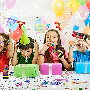 Confetti Poppers Cannons for Wedding Birthday Graduation Baby Shower Kids Fun Party Supplies Decorations and Favors (Colorful)