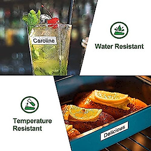 6 Pack Colors + 4 Pack White Compatible with Brother P Touch TZe Label Tape 12mm 0.47'' Laminated for PTouch PT D210 H110 D400 Label Maker, Black on White/Orange/Red/Blue/Yellow/Green, 10-Pack