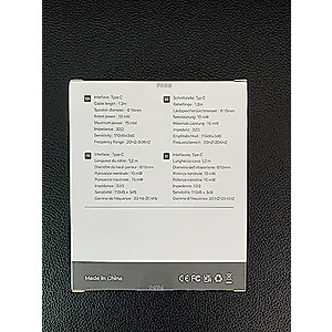 USB C Headphones for Samsung Galaxy S24 S23 Ultra S22 S21 FE S20 A54 A53 USB C Earphones with Mic Volume Control Wired Earbuds USB Type C Headphones for iPhone 16 15 Pro Max Plus iPad Pro Pixel 8 7 6a