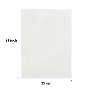 Yotelab Large Cellophane Bags,25x31 Inch 20Pcs Clear Cellophane Wrap for Gift Basket