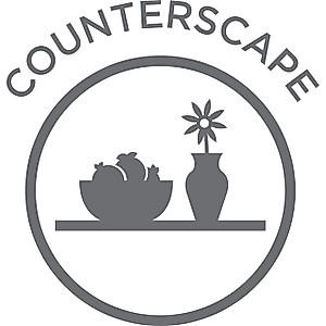 Prologue Handcrafted 3 Handled Cheese Knives, Wood and Marble Appetizer Board (10-inch)