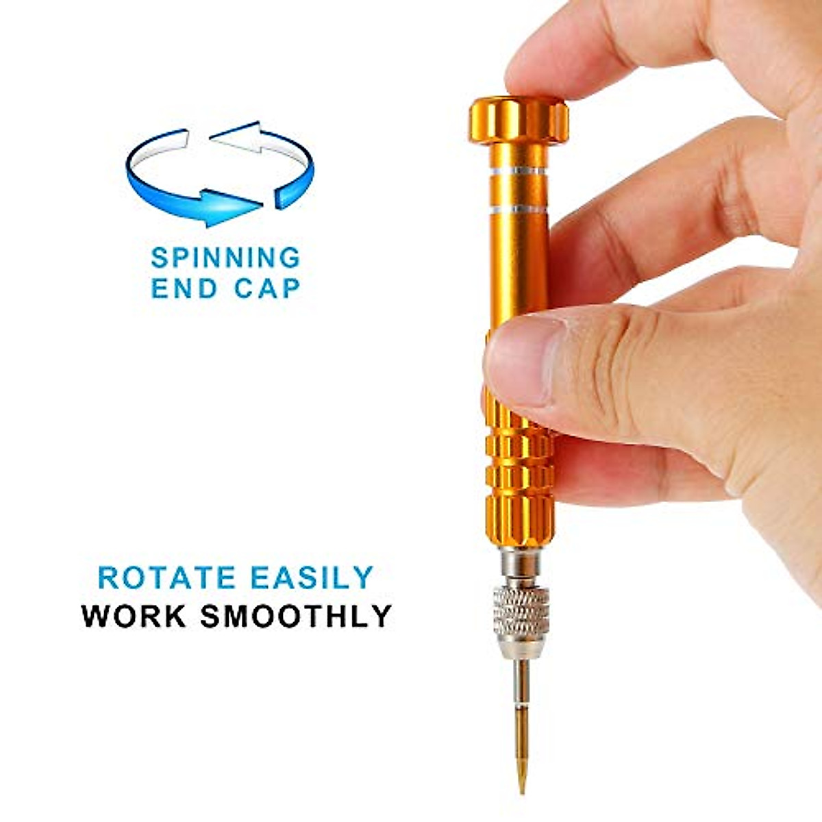 YANPLS Small Screwdriver Watch Glasses Mini Set, Micro Precision Tiny Screwdriver Set Small Screwdriver Set for Electronics Eyeglass