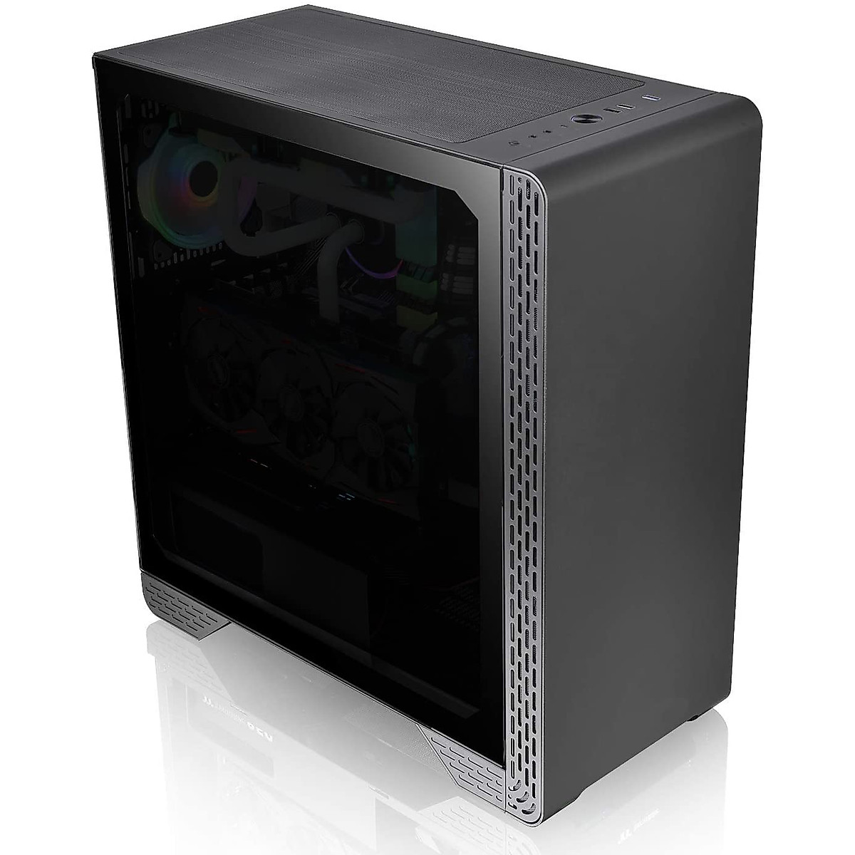 Adamant Custom 8-Core Liquid Cooled Workstation Desktop Computer PC Intel Core i9 11900K 3.5Ghz Z590UD 64Gb DDR4 RAM 2TB HDD 500Gb NVMe SSD Win 10 550W PSU Wi-Fi