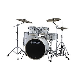 Yamaha Stage Custom Birch 5pc Drum Shell Pack - 20" Kick, Pure White