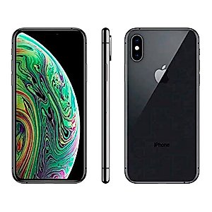Apple iPhone XS, US Version, 64GB, Space Gray - Unlocked (Renewed)