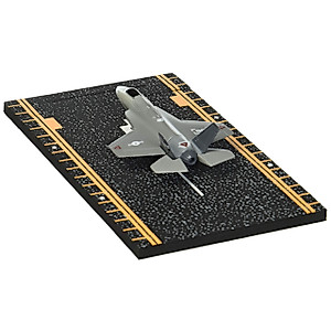 Hot Wings Planes Joint Strike Fighter with Connectible Runway, Grey