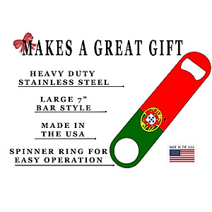 Portugal Flag Speed Bottle Opener Heavy Duty Gift Portuguese