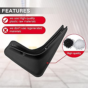 LUVFAY Mudguards Mud Flaps for Mercedes Benz GLB Class X247 2019-2023 Mudguards Mud Flaps Splash Guards Front Rear Wheels Fender