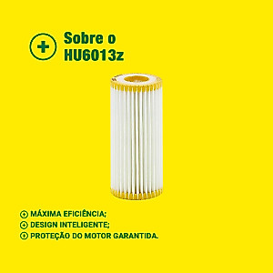 Mann Filter Original MANN-FILTER Oil Filter HU 6013 Z – Oil Filter Set with Gasket/Gasket Set – For Passenger Cars