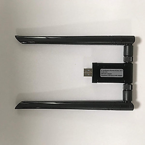 1200Mbps USB WiFi Adapter Wireless Network Adapter for Laptop/Computer/Notebook with Extension Cable and Base, Compatible with Windows 11/10/8/7/XP & Mac OS X