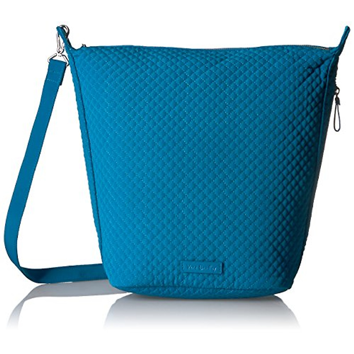 Vera Bradley Women's Microfiber Carson Hobo Satchel Purse, Bahama Bay, One Size