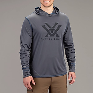 Vortex Optics UPF 50 Sun Slayer Hoodies (Turbulence, Large)