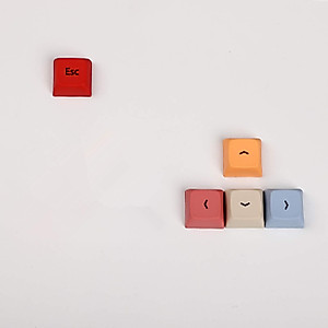 XDA Profile Dye-Sublimation PBT Keycap WASD R4/ESC Arrow Key Cap Switch for Cherry RGB MX Mechanical Gaming Keyboards Replacement (Esc)