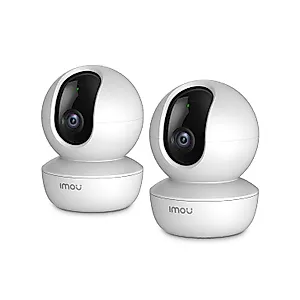 Imou Home Security Camera 2 Pack 1080P Baby Monitor with Night Vision, 2-Way Audio, Human Detection, Sound Detection, WiFi Indoor Camera Dog Cam