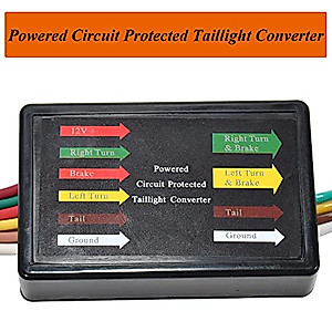 Oyviny 4 Way Trailer Wiring Harness 55370 for 1998-2008 Subaru Forester/2000-2009 Outback/2008-2014 Tribeca/2006-2007 B9 Tribeca/1996-1999 Legacy/2004 Impreza WRX Wagon