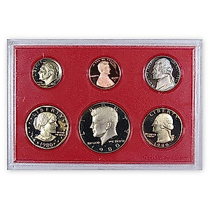 1981 Proof Set Type 1 U.S. Mint Original Government Packaging OGP Collectible