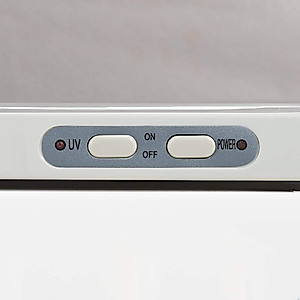 ForPro Professional Collection Premium Hot Towel Warmer, 23L Extra Large Capacity, Two Stainless Steel Racks, White