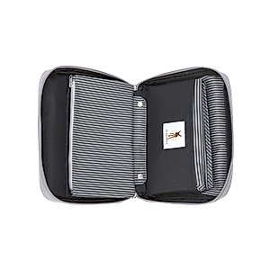 Lassig Tyve Diaper Clutch, Light Grey