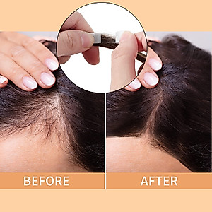 Leelosp 240 Pieces Hair Extension Tape Tabs Double Sided Replacement Tape for Hair Extensions Adhesive 1.57 x 0.32 Inch Hairpiece Expansion Tools for Wig Toupee Hairpiece Wigs Supplies, White