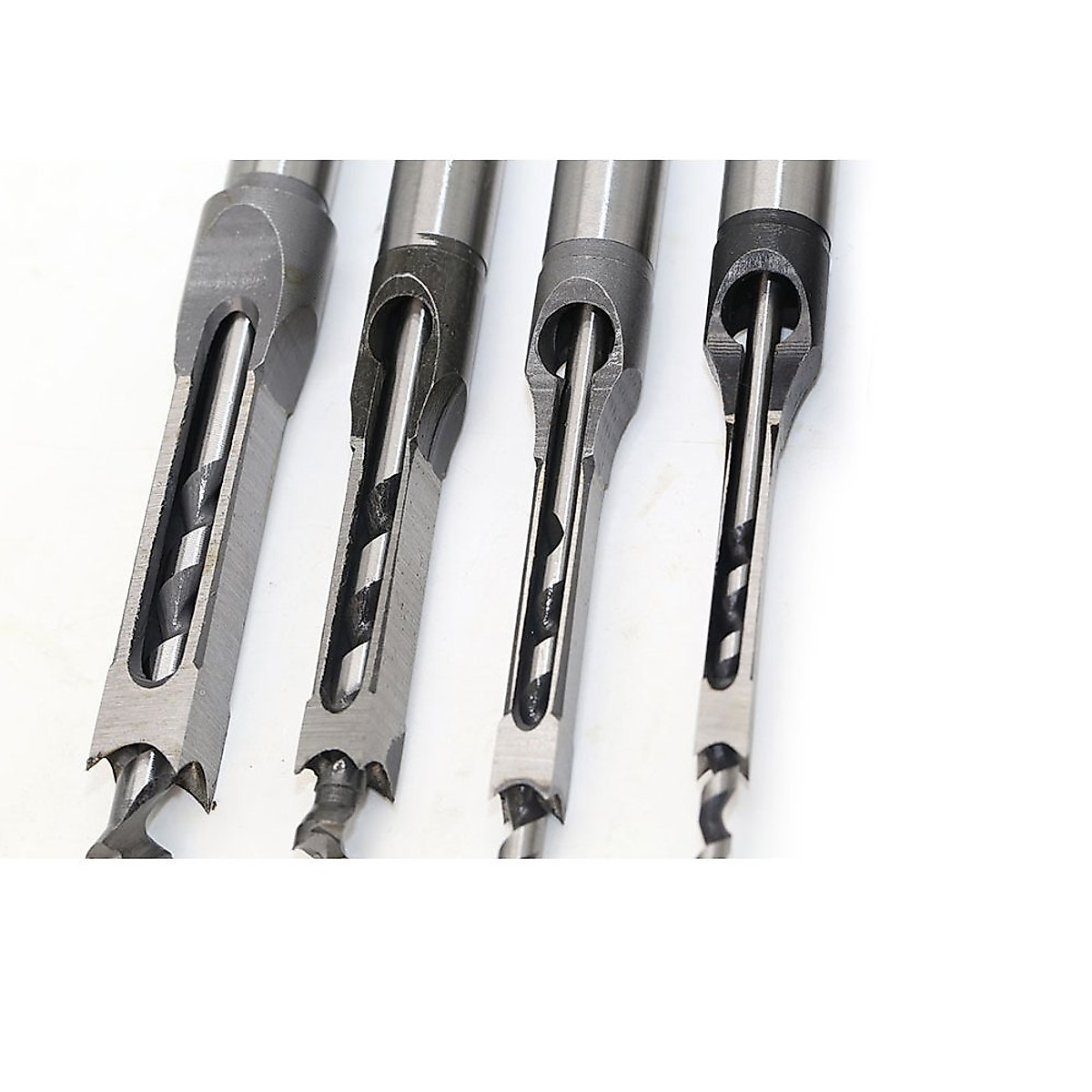 Square Hole Drill Bit,Yingte Woodworking Square Hole Drill Bit Mortising Chisel Hole Saw Drill Bit