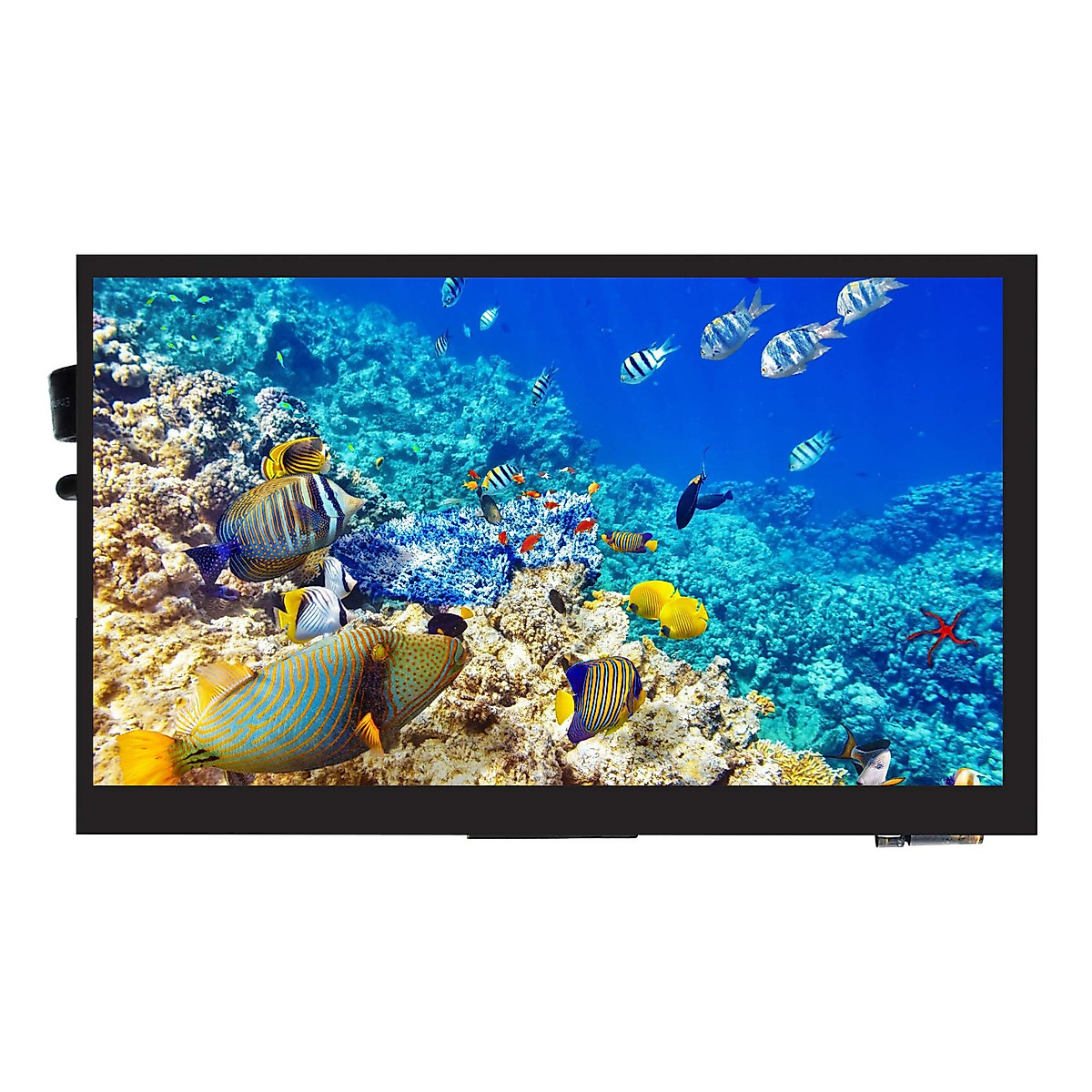 Ingcool 7 inch Raspberry Pi Screen Display 1024x600 7'' HDMI LCD IPS Touchscreen Monitor for Raspberry Pi 4 3 Zero B+ B A+, Jetson Nano, Windows 10 8 7, Xbox360, PS4, Switch