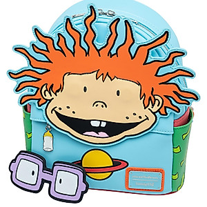 Loungefly Nickelodeon Rugrats Chuckie Cosplay Women's Backpack With Removable Glasses