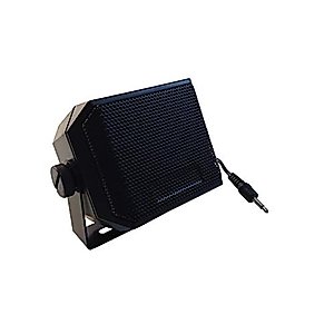 Anteenna TW-09-STRAIGHT Type CB EXTENAL Speaker for Mobile Transceiver (Ham Radio/CB Radio) with Swivel Bracket 5W 1.8M Cable with 3.5mm Mono Straight Type Plug