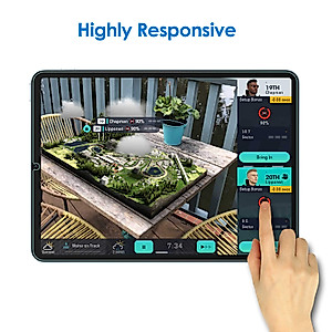 JETech Screen Protector for iPad Air 5/4 (10.9-Inch, 2022/2020 Model, 5th/4th Generation), Tempered Glass Film, 1-Pack