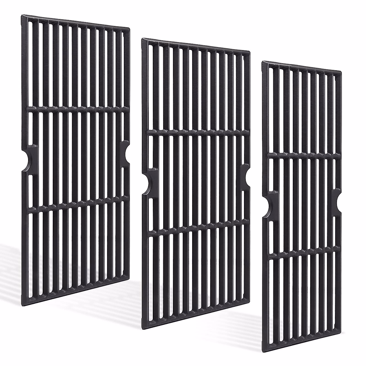 Criditpid Grill Grates for Charbroil Performance 4 Burner 463347017, 463335517, 463377017, 463243518, 463347519, 18 x 25 Inch Cooking Grates for Char-Broil Replacement Parts G470-0002-W1, G470-0003-W1