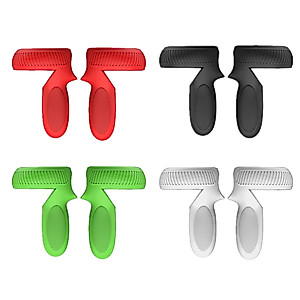 Ferbao VR Glasses Handle Cover Compatible with Oculus Quest 2 Silicone Protective Sleeve Touch Controller Grip Cover (Green)
