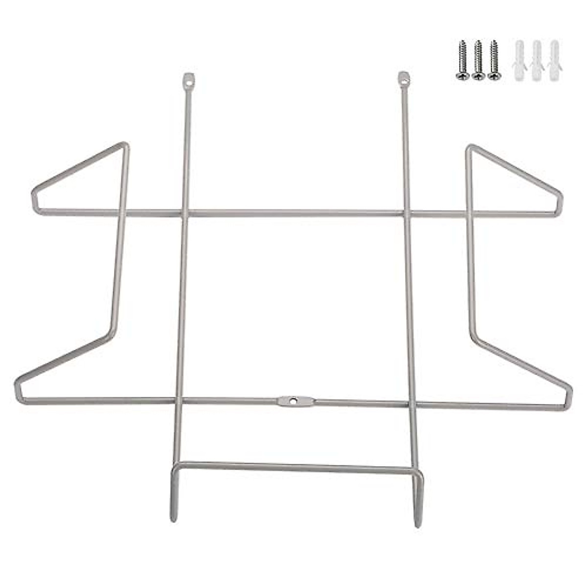 Attisstore Hard Hat Holder Hard Hat Storage Rack Wall Mounted, Gray