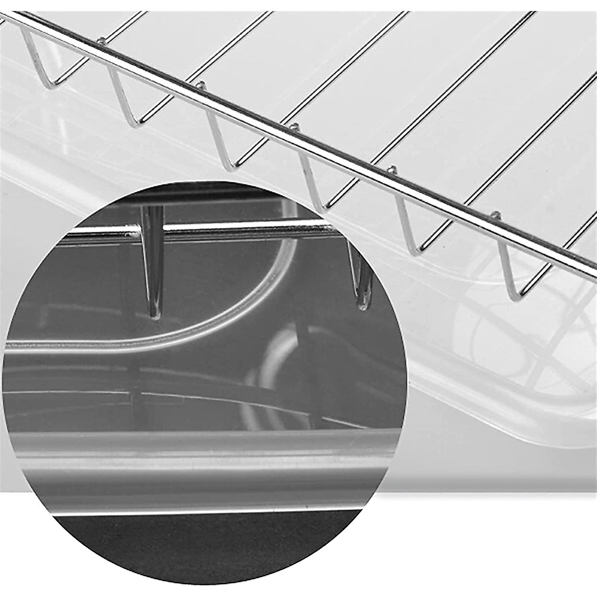 Plate Rack Draining Dish Rack Kitchen Dish Drainer Drying Rack Holder Plates Cup Tableware Bowl Shelf Basket kitchen shelf organizer Pan Plate Holder