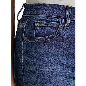 Lee Women's Legendary Mid Rise Flare Jean, Inner Strength, 18