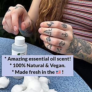 Urban ReLeaf Tattoo Solution ! Natural Sea Salt Aftercare. Safely Clean New Tattoos. Help Skin & Ink Heal Smoothly. Made Fresh in USA. 100% Natural. Reduce ink loss.