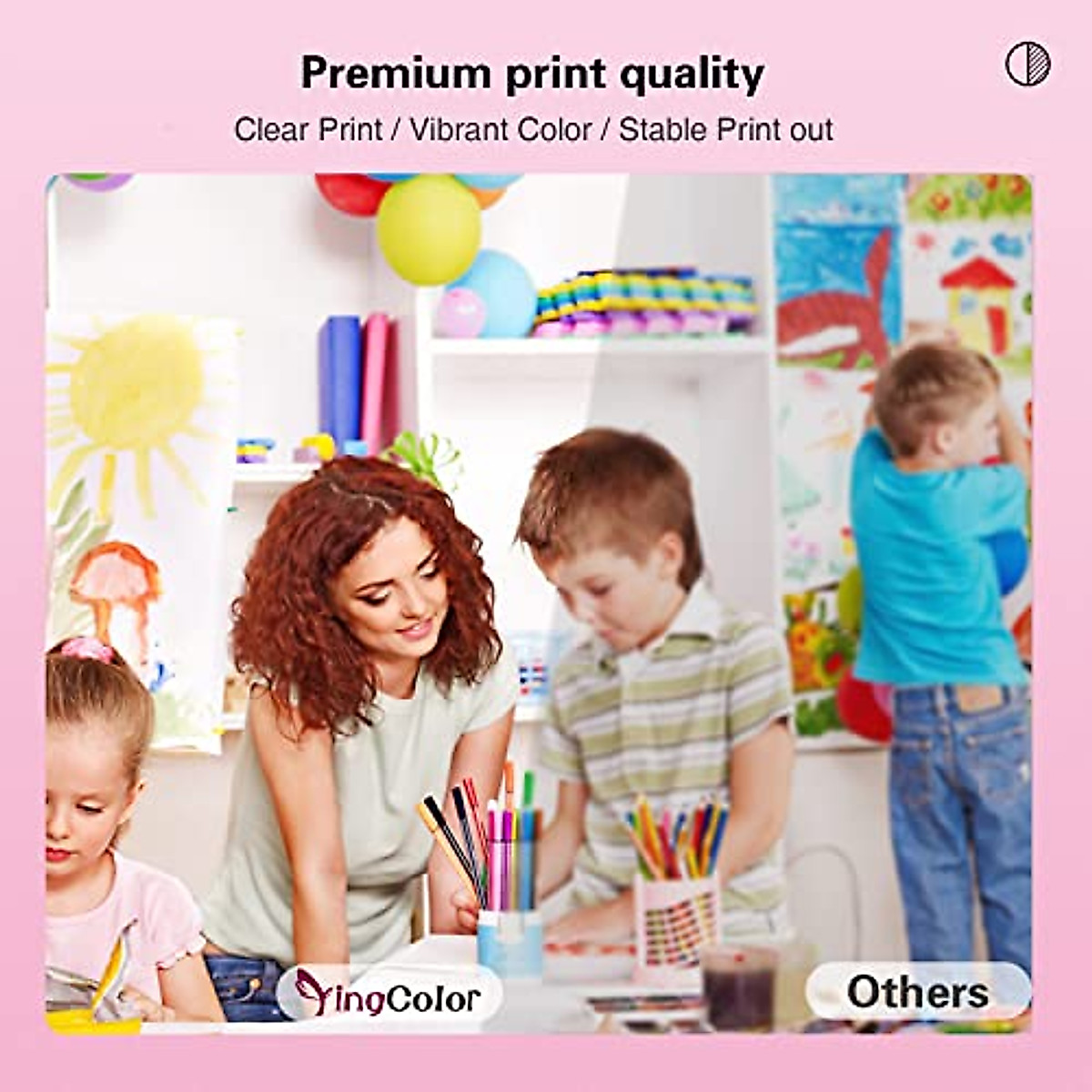 YingColor Ink 271 Gray Compatible Replacement for Canon 271 Ink Cartridges to use with PIXMA TS9020 TS8020 MG7720 Printer (4 Gray)