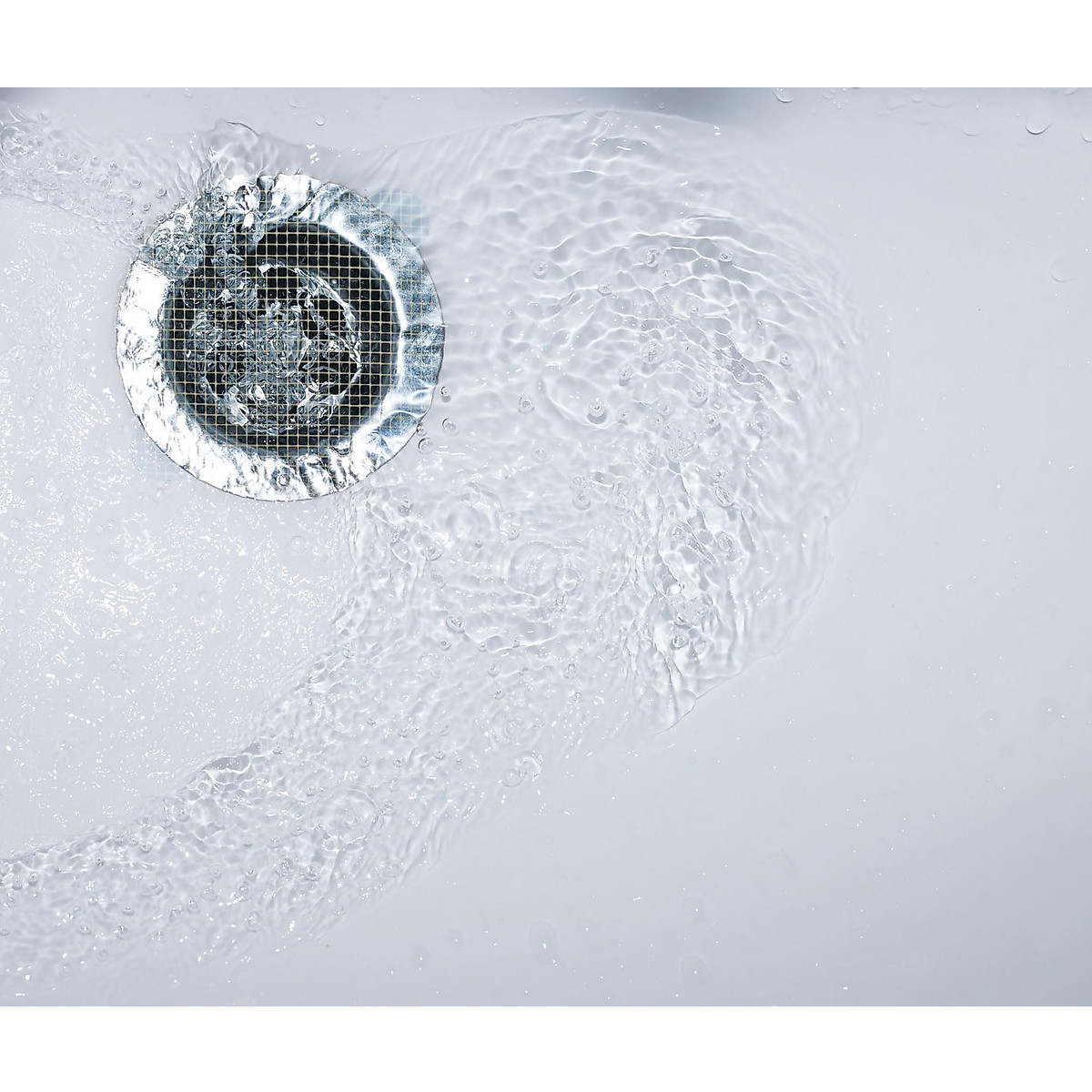 12 Pack Disposable Drain Hair Catcher Screens - Hair Catcher Shower Drain Screens Prevent Clogs in Bathroom Shower Stalls, Bathtub Drains, Kitchen Sinks. Hair Drain Catcher. Hair Traps Ea 3.62"x3.62"