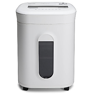 Aurora Professional Grade 10-Sheet High Security Micro-Cut Paper and Credit Card Shredder/ 60 Minutes/Security Level P-5, White