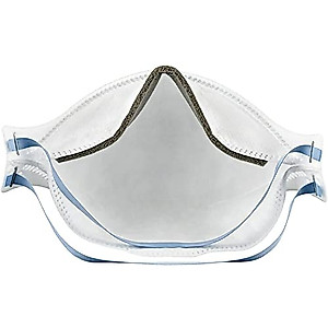 3M Aura Particulate Respirator 9205+ N95, Lightweight, 3 Panel Designed Helps Provide Comfortable and Convenient Respiratory Protection, 3-Pack