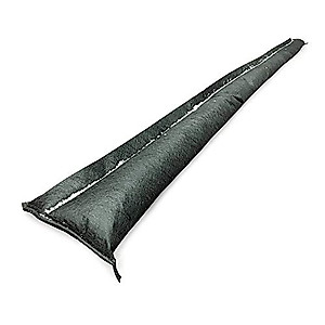 Quick Dam QD617-5 Water Activated Flood Barrier, 5 Pack, Black