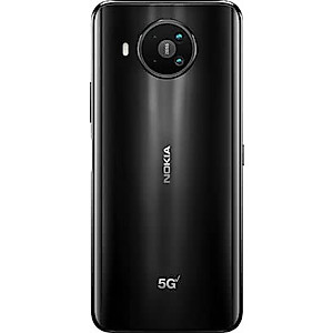 SIMBROS Nokia 8 V 5G UW TA-1257 6/64GB 6.8in Meteor Gray 8v Unlocked for Any SIM AT&T T-Mobile Cricket TRACPHONE - Complete Extra sim Key Bundle Package- Reg Price 699.99 NOT for VERIZON