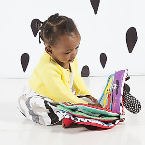Manhattan Toy Soft Activity Book with Tethered Toy, Where's The Bone?