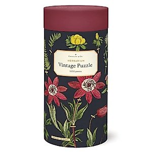 Cavallini Papers & Co. Herbarium 1,000 Piece Puzzle, Multi