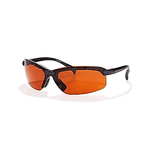 BluBlocker, Black Eagle Sunglasses with Scratch Resistant Lens | Blocks 100% of Blue Light and UVA & UVB Rays | Gender Neutral - for Men, Women & Everyone | 2735K |