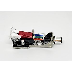 Cartridge and Stylus, needle and titanium Headshell with mounting bolts for Technics SL-1200, SL-1210, SL-1600, SL-1610, SL-1700, SL-235, SL-23A, SL-B2, SL-B202, SL-B205, SL-B3