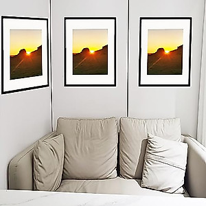 Aynoo 11x14 Picture Frame In Black 3 Pack 8x10 11x14 Picture Frame Black Set of 3 Wood Collage Display Pictures 8x10 11x14 inch Picture Frame in Black for Wall Display Photos 11x14