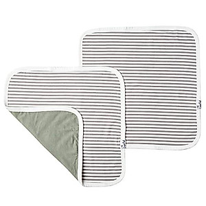 Copper Pearl Baby Security Blanket Set of 2 - Portable Size for Self-Soothing On-The-Go, Ideal Baby Blankets for Boys and Girls, Ultra-Soft, and Gift-Ready Loveys - Everest