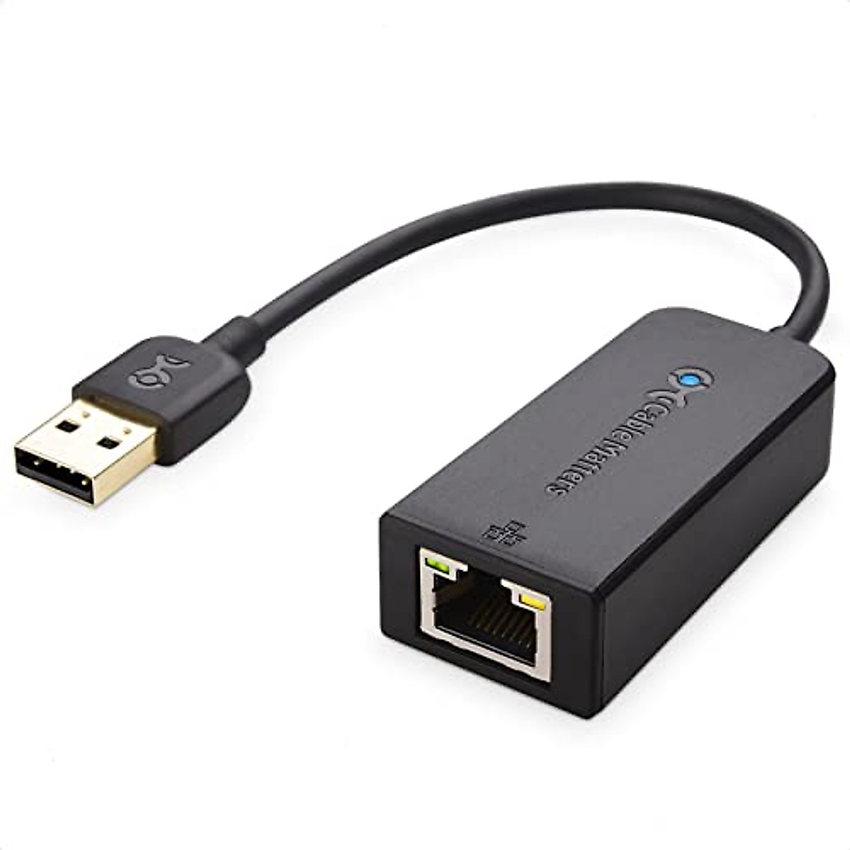 Cable Matters Plug & Play USB to Ethernet Adapter with PXE, MAC Address Clone Support (Ethernet to USB 2.0 Adapter, Ethernet Adapter for Laptop) Supporting 10/100 Mbps Ethernet Network in Black