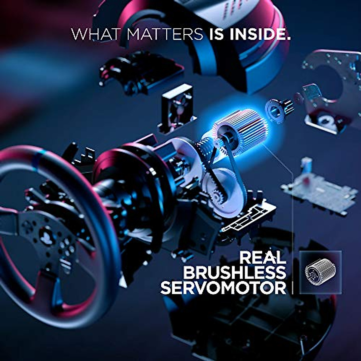 Thrustmaster T300RS Racing Wheel with Pedals (Compatible with PS5, PS4, PC)