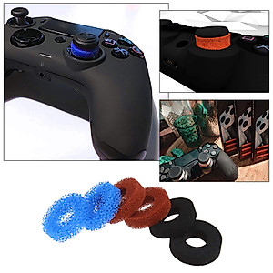 Create idea 3 Pairs Aim Assist Sponge Rings Compatible with PS4 PS5 / Xbox Console Controllers High Precision 3 Different Strengths
